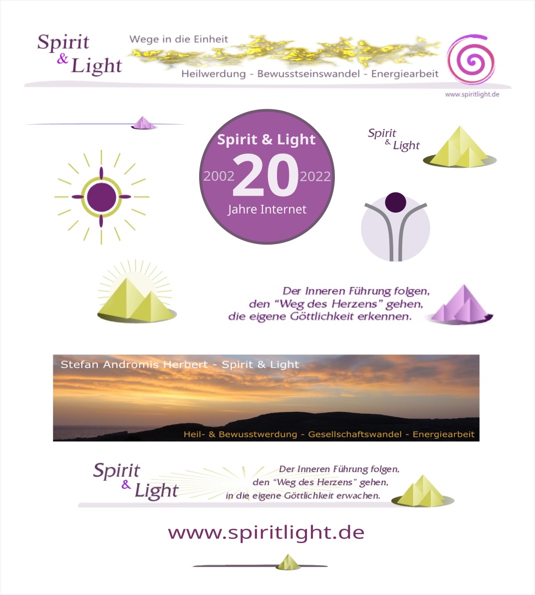 20 Jahre Spirit & Light - Stefan Andromis Herbert - Spirit & Light